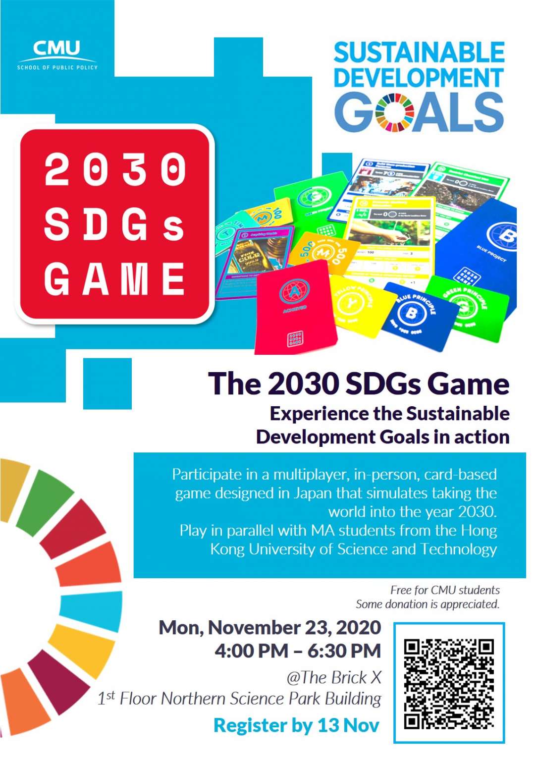 Come join us in " The 2030 SDGs Game - Experience the Sustainable ...