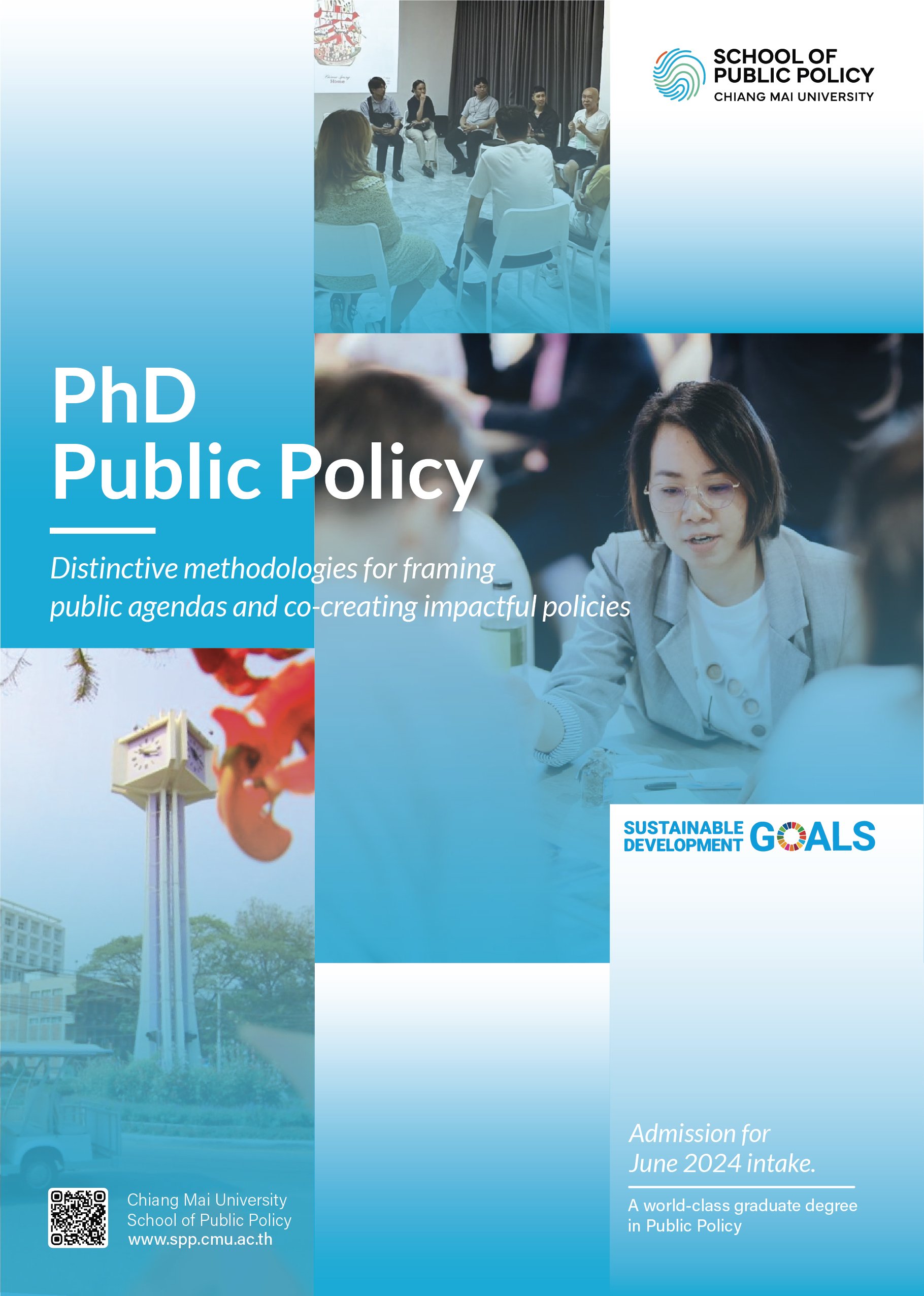 PhD Admission 2024 intake! - School of Public Policy, Chiang Mai University